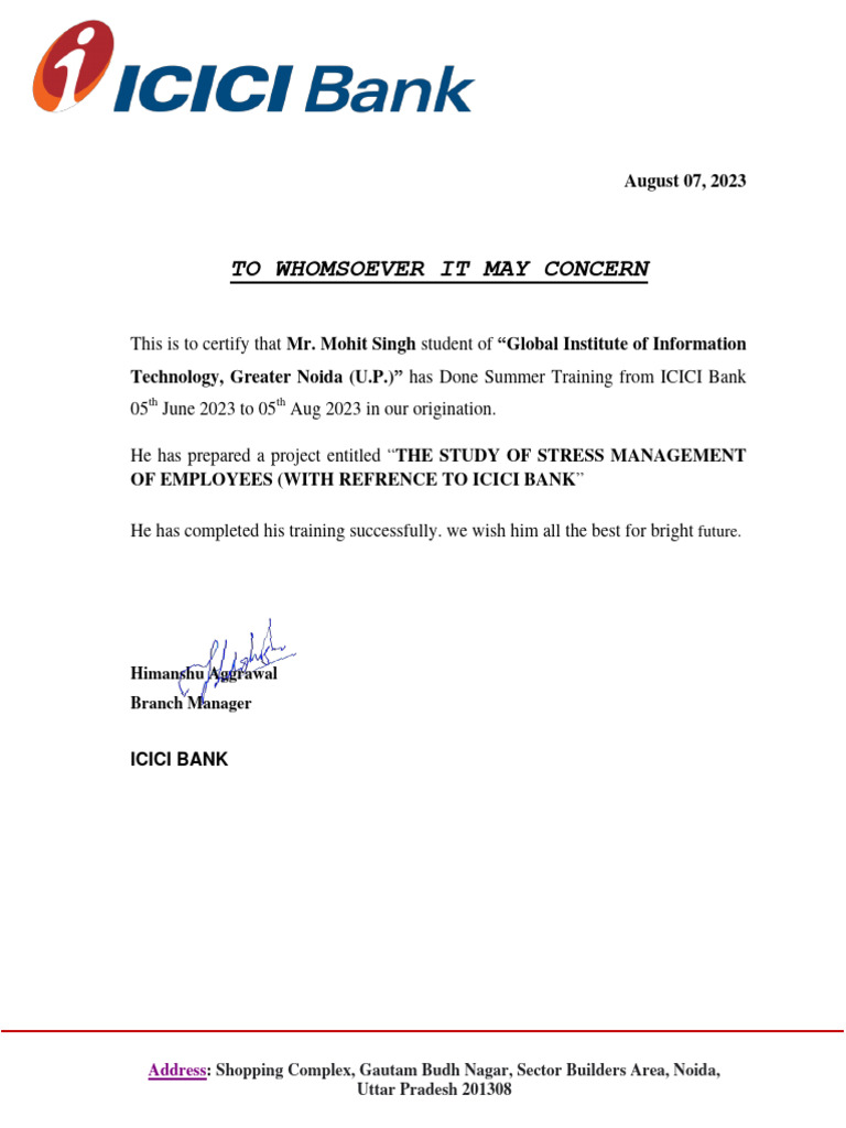 ICICI | PDF | Computers