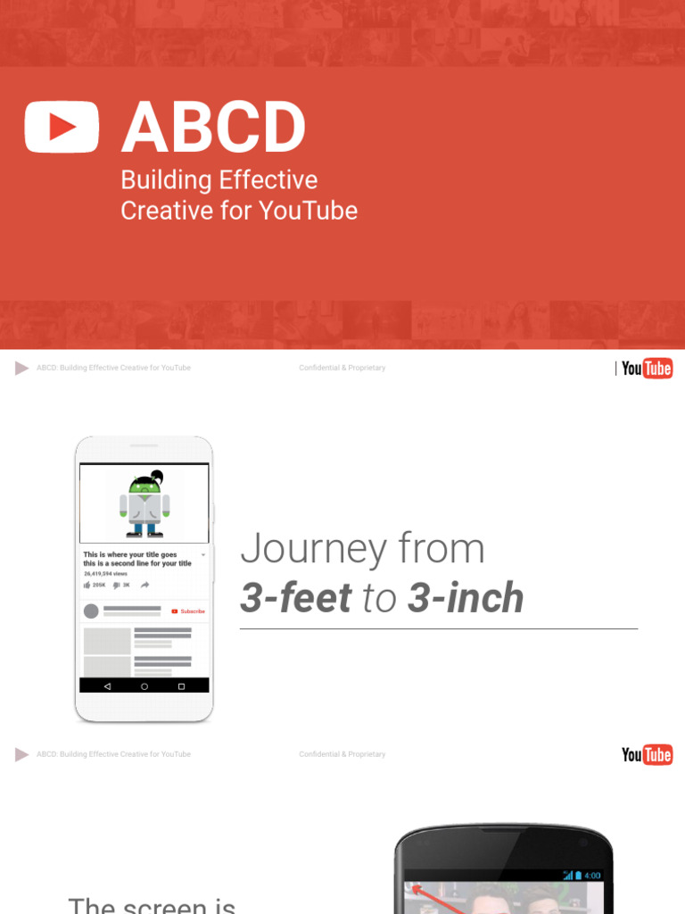 YouTube ABCDs of Creative Best Practices | PDF | Brand | You Tube
