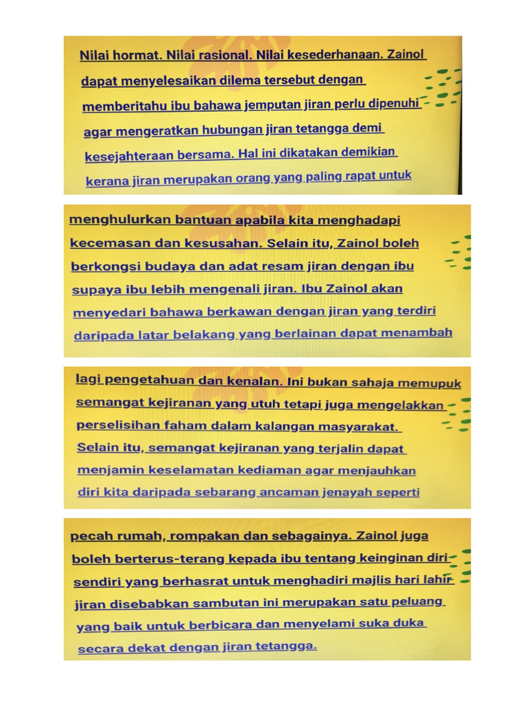 Jawapan Esei PMX | PDF