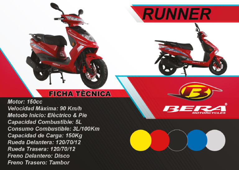 Especificaciones Tecnicas Runner | PDF