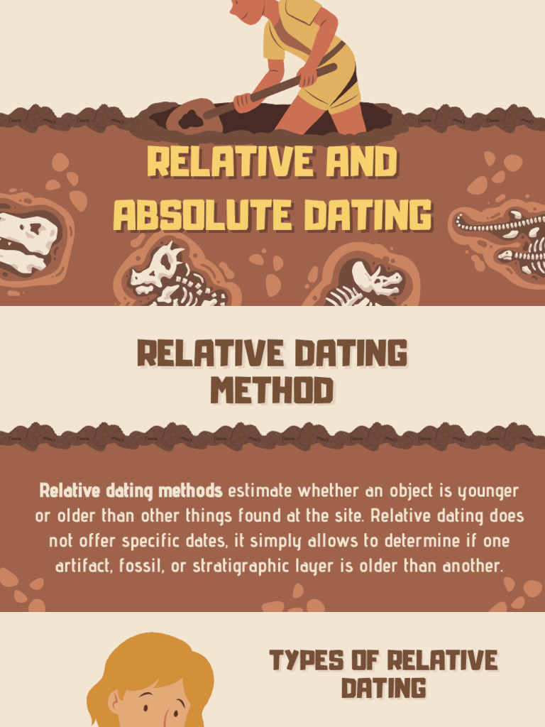 Relative vs Absolute Dating Methods | PDF | Radiocarbon Dating ...