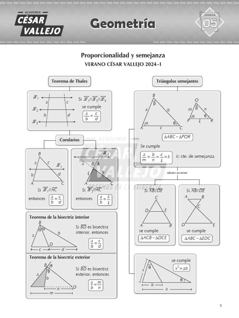 G - VCV - Dir - Sem 05 | PDF | Formas geométricas | Geometria clasica