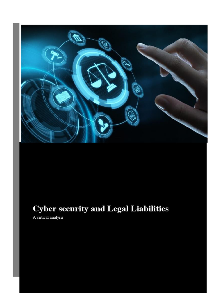 Cyber Security and Legal Liabilities Eng 1rst Sem | PDF | Security ...