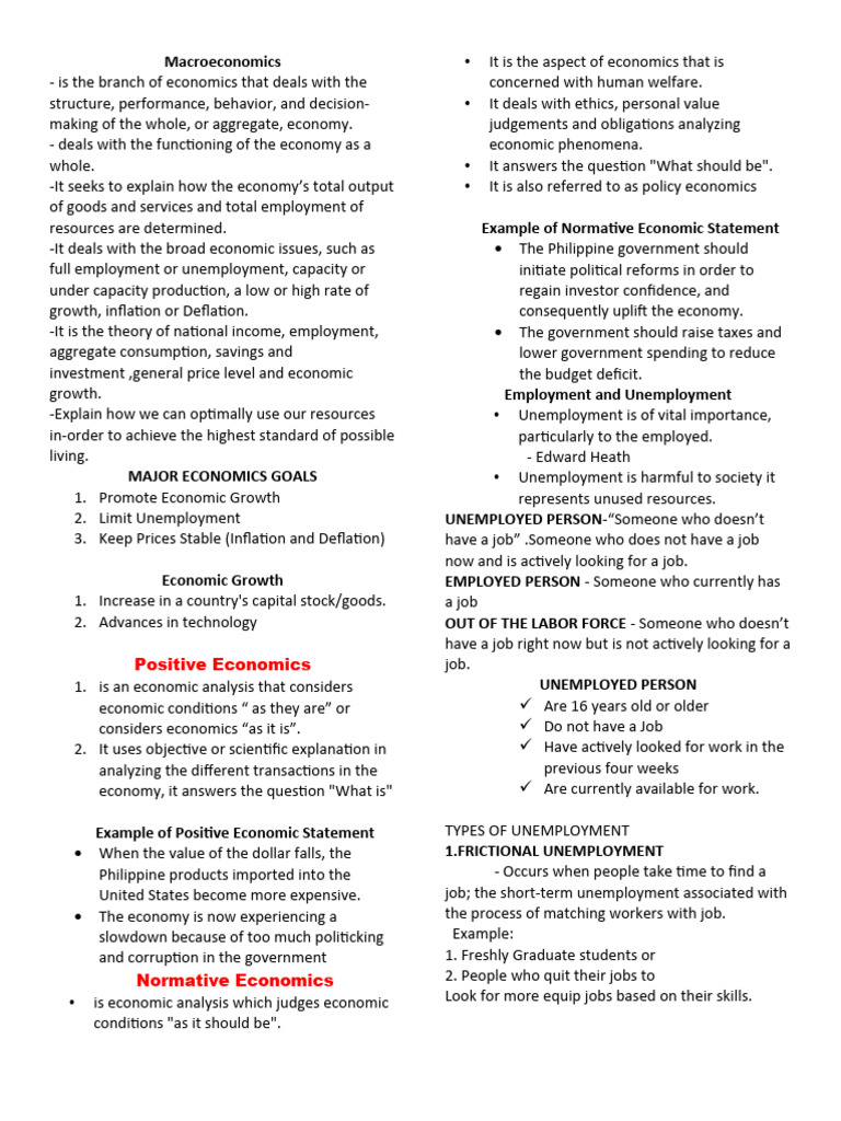 Macroeconomics | PDF | Finance & Money Management