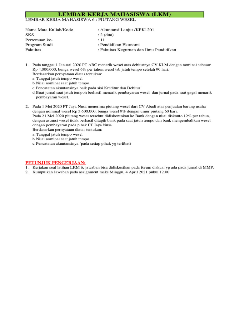 Februhantoro 200210301127 LKM 6 | PDF