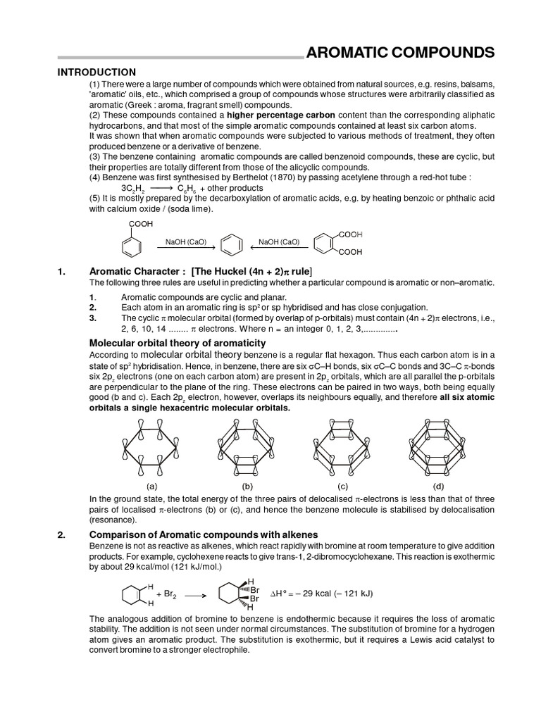 Aromatic Compounds | PDF