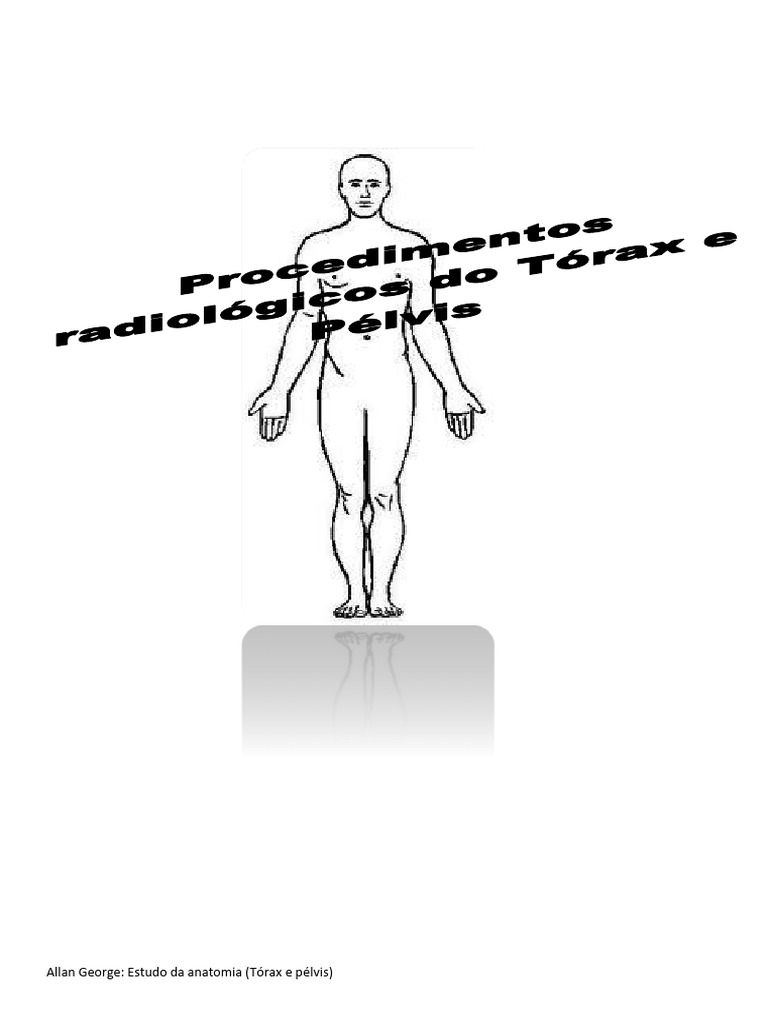 Procd. Radiol. Do TÃ Rax E PELVIS JUNTOS - Docx ALVORADA | PDF | Pélvis | Coluna vertebral
