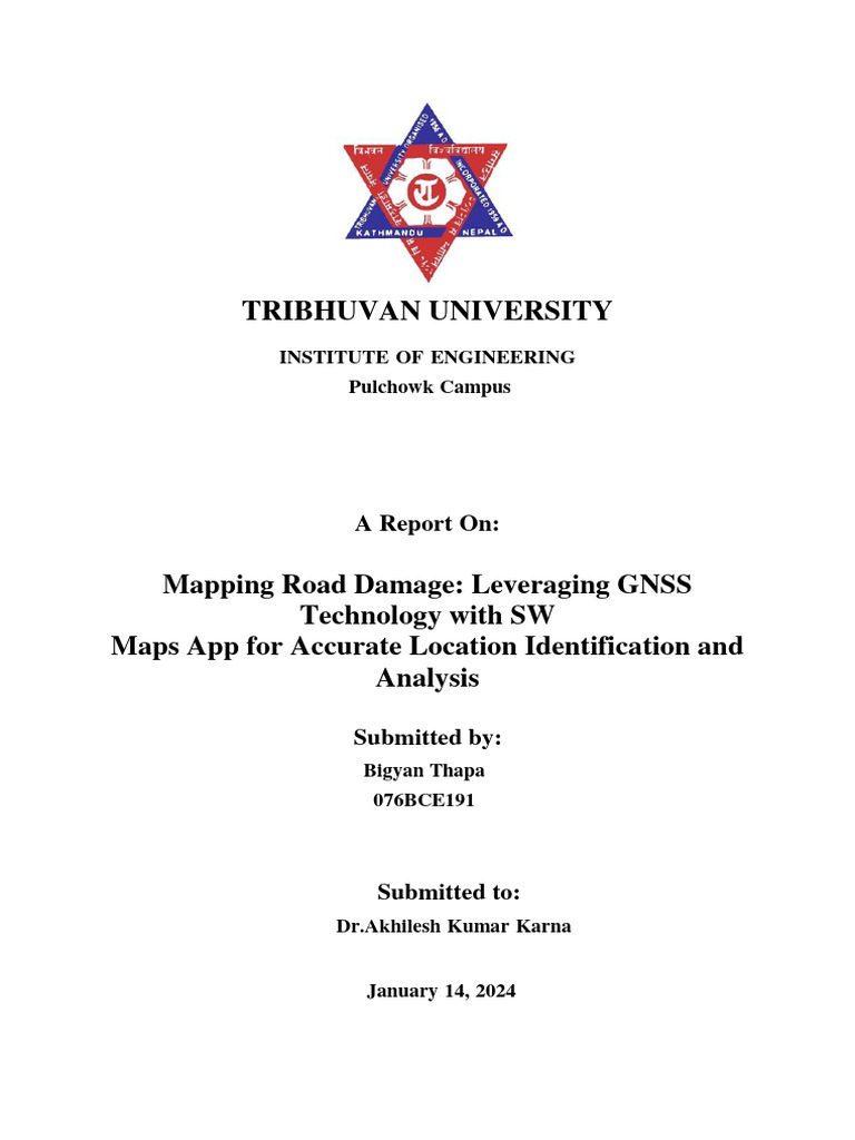 Road Damage Assessment | PDF | Geographic Information System | Data