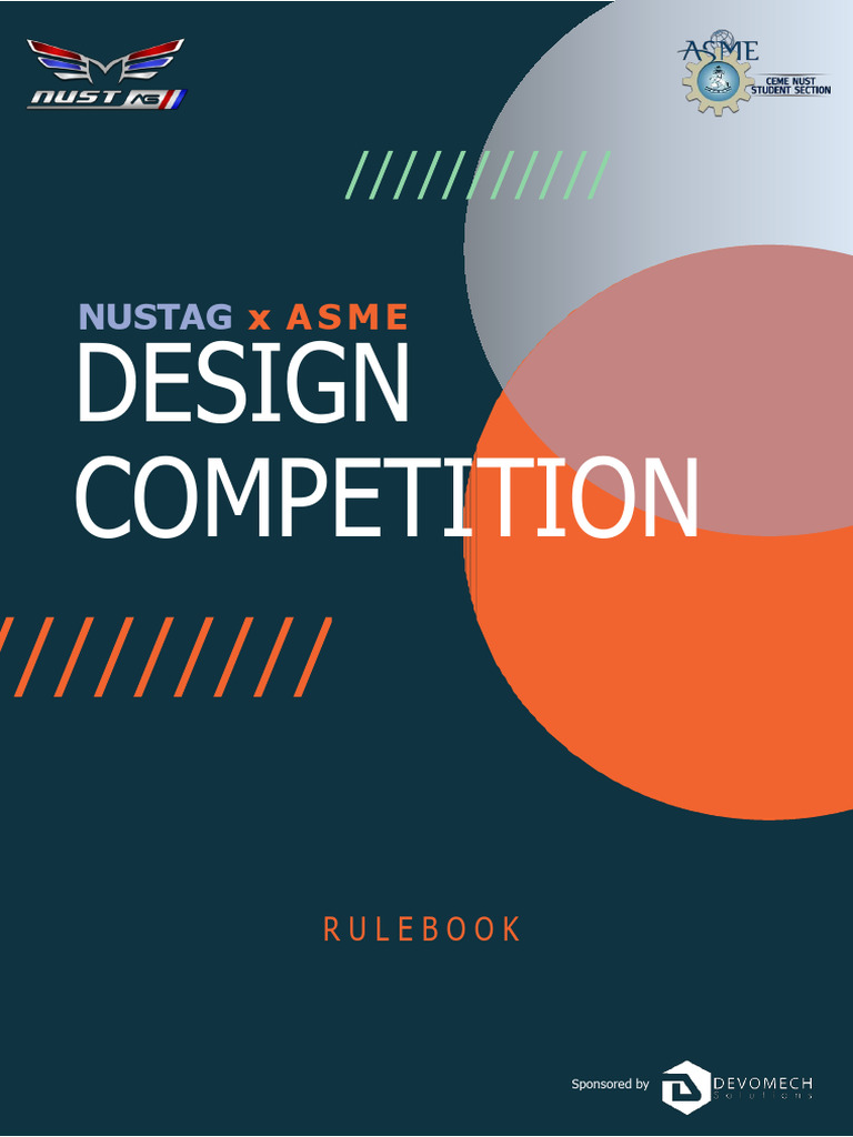 NUSTAG-ASME Design Competition Guide | PDF | Simulation | Computer ...