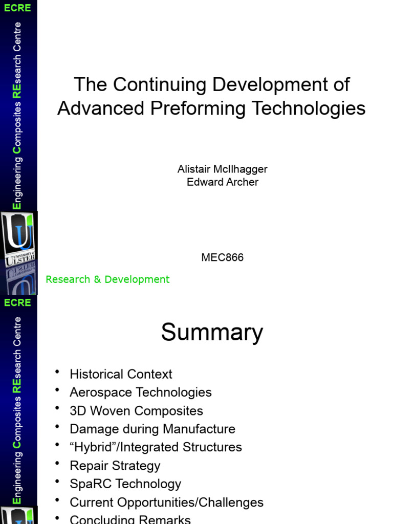 Advances in 3D Woven Composites | PDF | Composite Material | Textiles