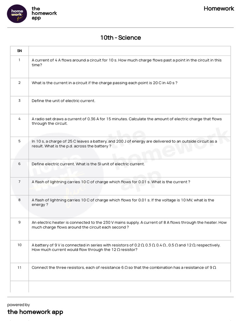 Electricity | PDF | Science & Mathematics