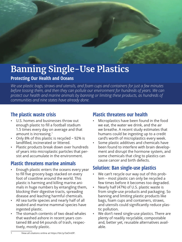 US Single Use Plastics Coastal - 1 - 0 | PDF | Polystyrene | Plastic