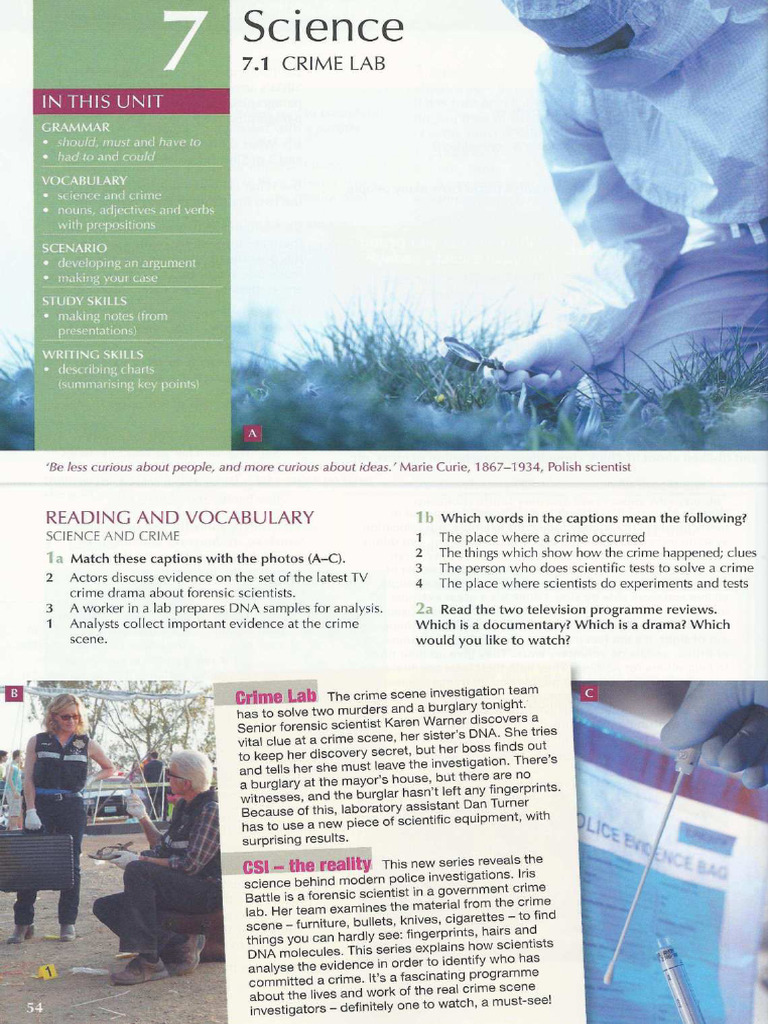 Unit 7 Science | PDF