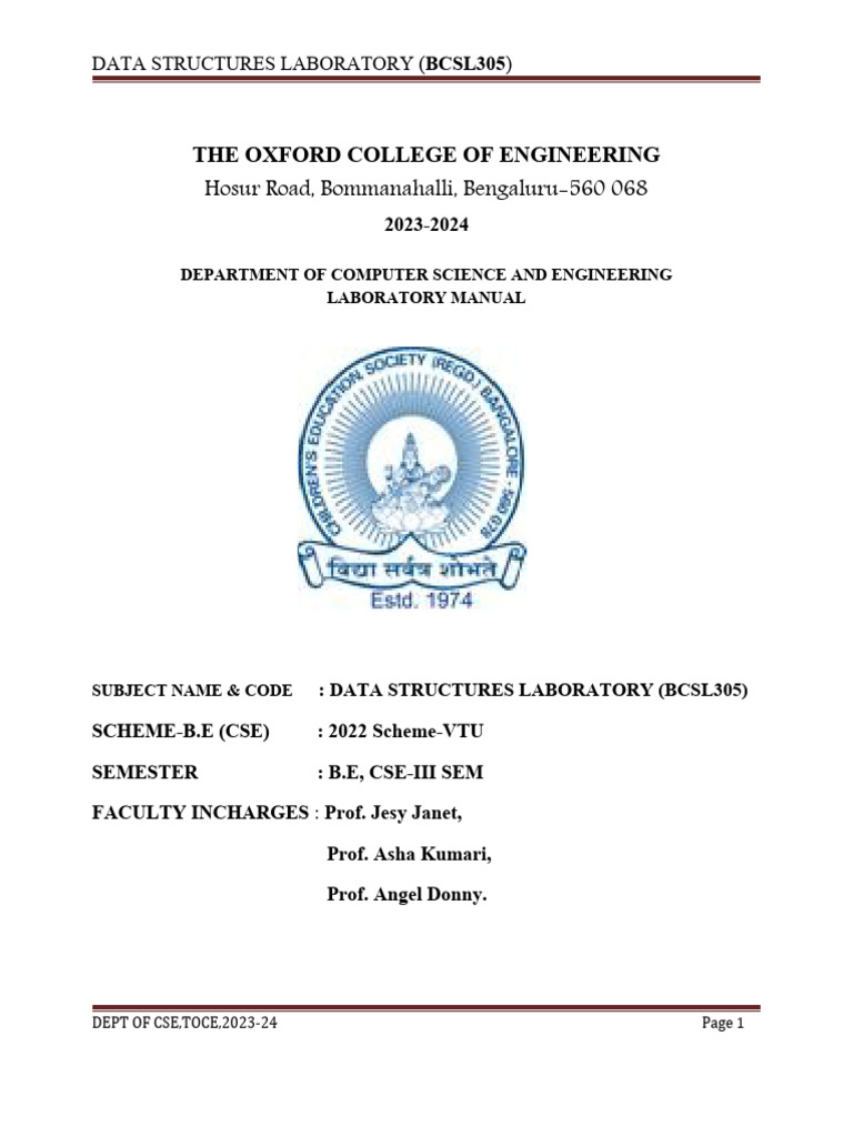 DS Lab Manual Updated | PDF | Queue (Abstract Data Type) | Pointer ... DS Lab Manual Updated | PDF | Queue (Abstract Data Type) | Pointer ...
