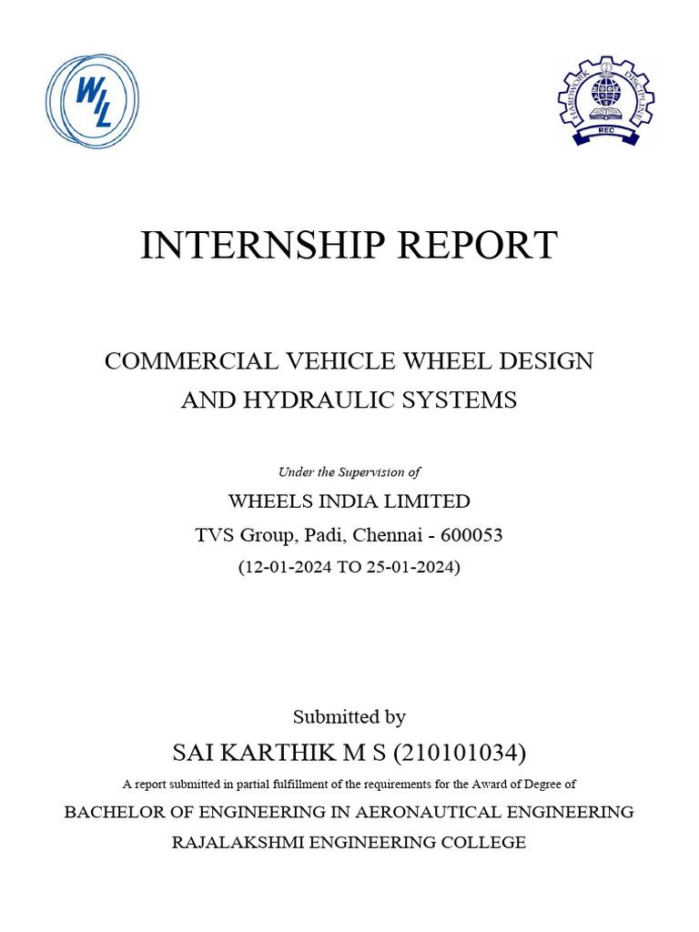 Internship Report | PDF | Welding | Construction