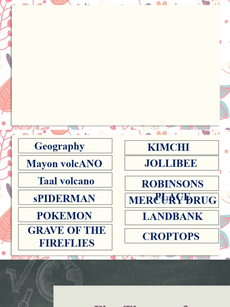 Five Themes of Geography | PDF | Geography | Human