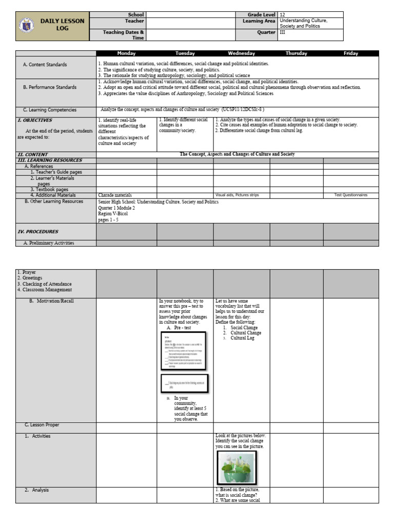 DLL UCSP Week3 | PDF