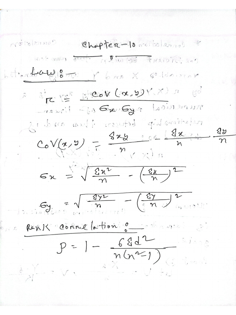 Statistics CHP 10, 11 | PDF