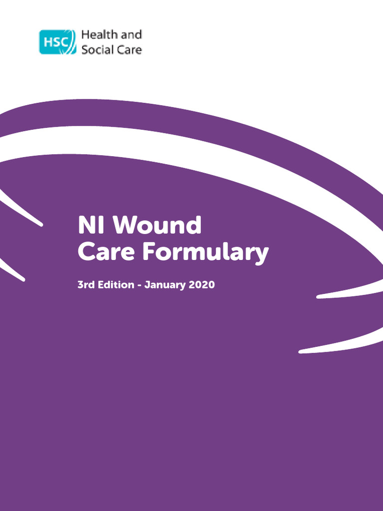 Wound Care Formulary | Download Free PDF | Wound | Infection