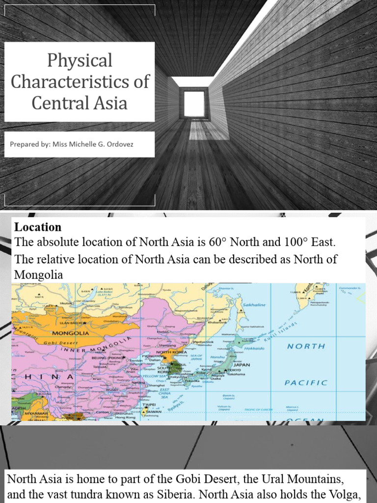 Physical Characteristics of North Asia | PDF | Central Asia | Natural ...