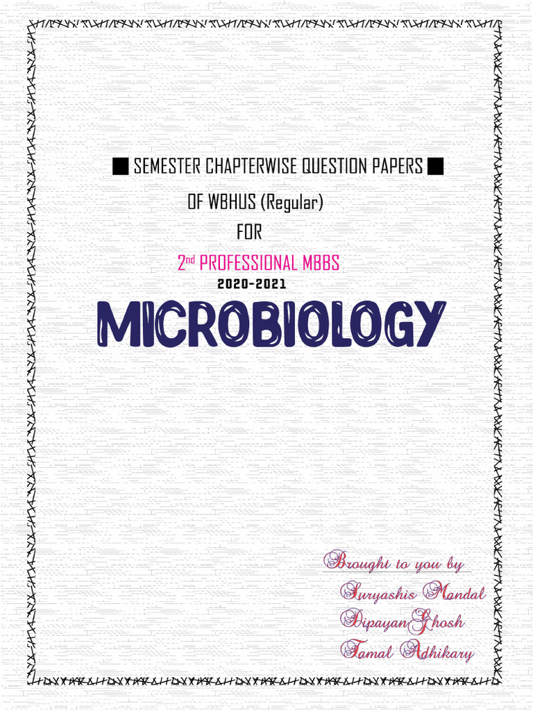 Microbiology | PDF | Science & Mathematics