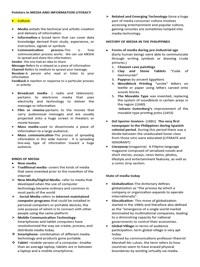 Pointers in Mil | PDF | Mass Media | Information