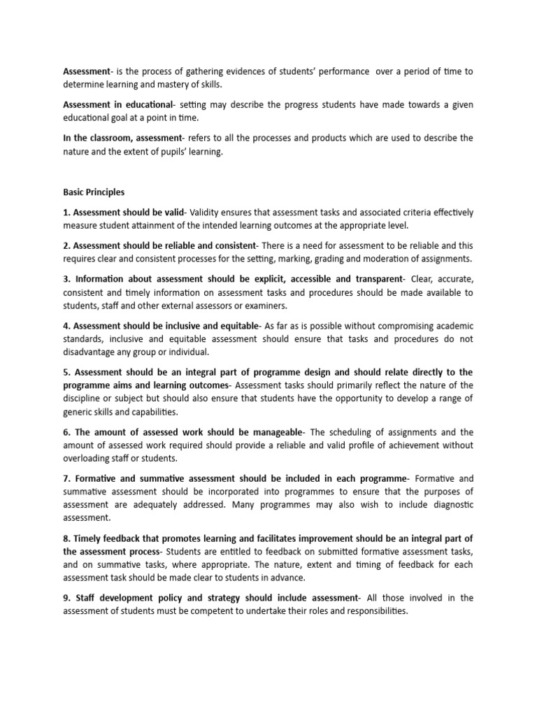 Reviewer in Assessment in Learning 1 | PDF