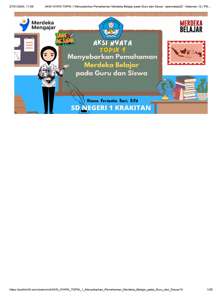 AKSI NYATA TOPIK 1 Menyebarkan Pemahaman Merdeka Belajar Pada Guru Dan ... AKSI NYATA TOPIK 1 Menyebarkan Pemahaman Merdeka Belajar Pada Guru Dan ...