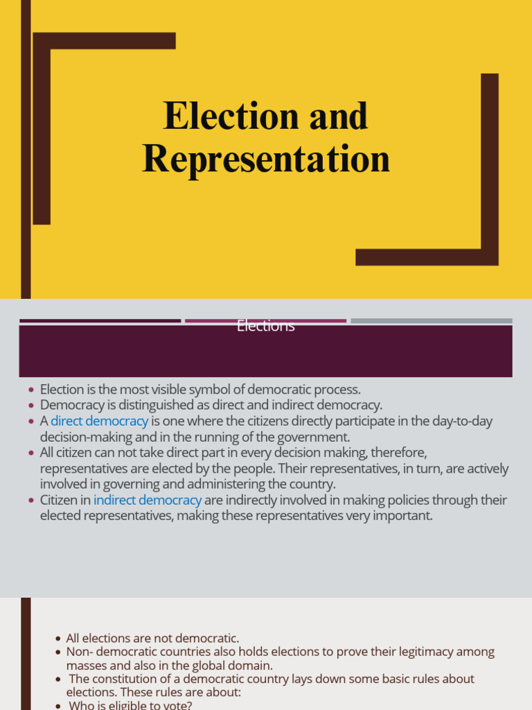 FPTP vs PR: Indian Election Systems Explained | PDF | Electoral ...