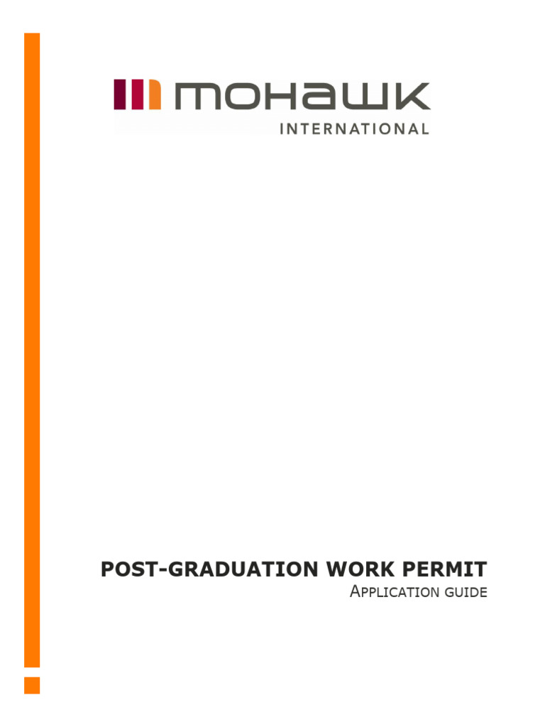 Mohawk College - PGWP application guide | PDF
