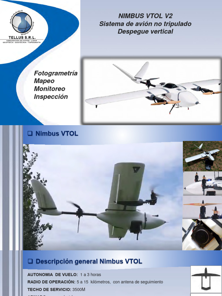 Tlls-dron_nimbus Vtol v2 | PDF