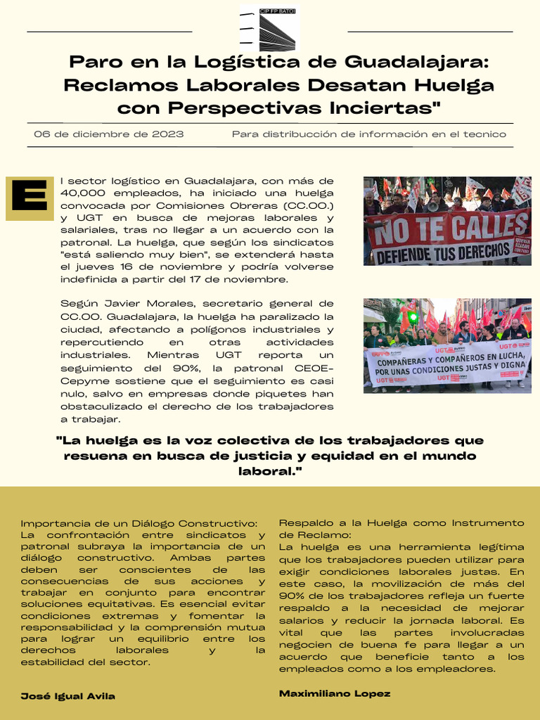 Documento A4 Hoja de Periódico Noticias Informativo Comunicación de La Empresa Editorial Simple ...