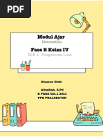 Modul Ajar Pola Gambar Dan Pola Bilangan Kelas 4 | PDF | Karier & Perkembangan