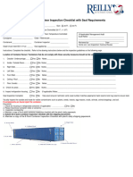 7 Point Container Inspecation Checklist | PDF | Building Technology ...