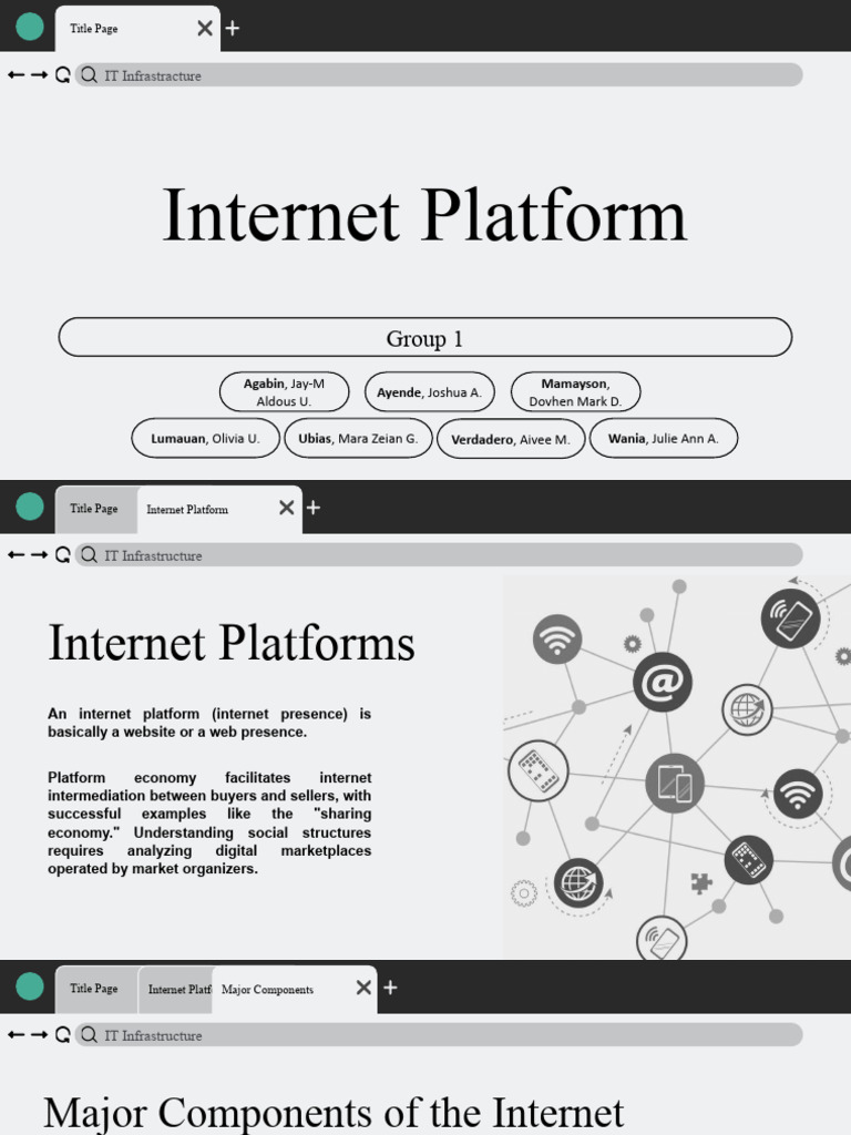 Internet Platform | PDF | Internet | Computer Network