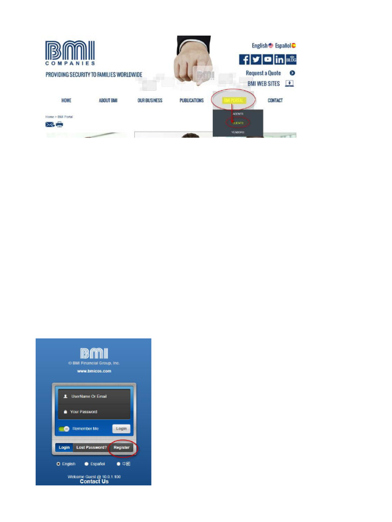 registro como cliente | PDF