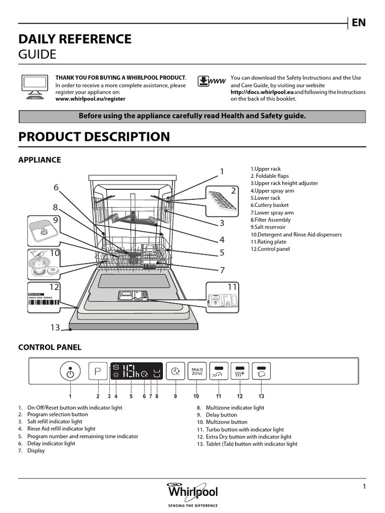 Whirlpool WIO 3T323 6 EN | PDF | Home & Garden