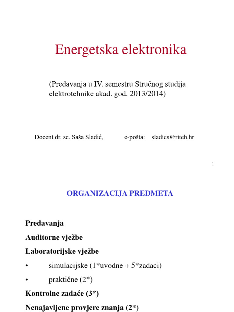 Energ Elektro | PDF