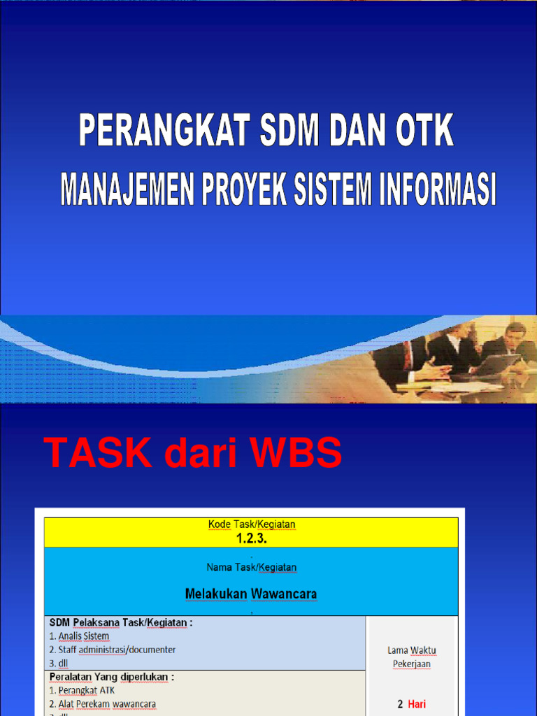 MANAJEMEN SDM dan OTK PROYEK 2023 | PDF