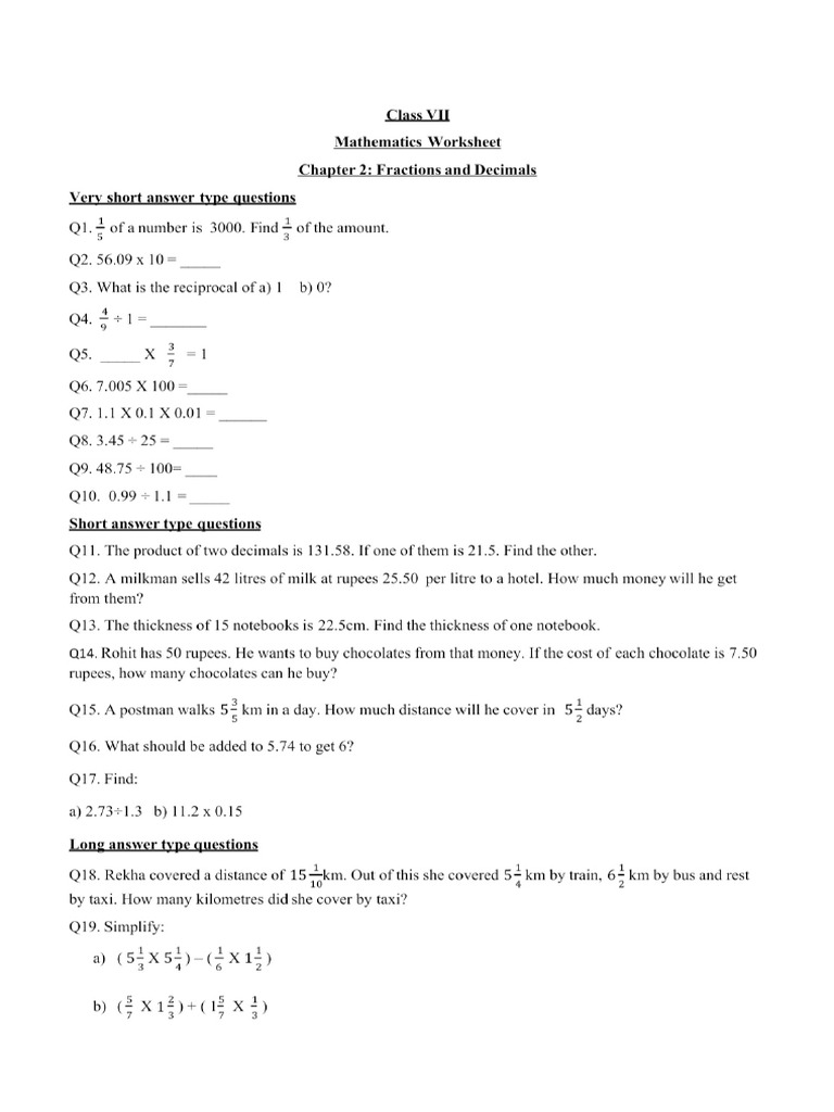 Rational Numbers | PDF