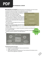 Mobile Application Development Notes BCA VI SEM | PDF | Android ...