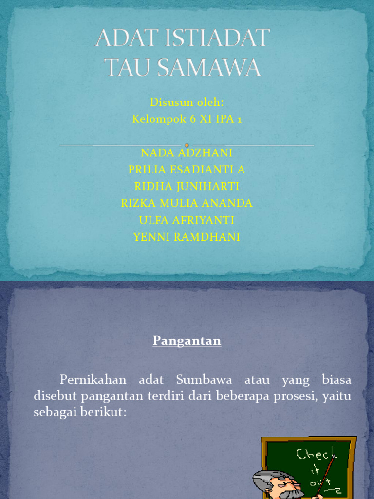 Adat Istiadat Tau Samawa | PDF