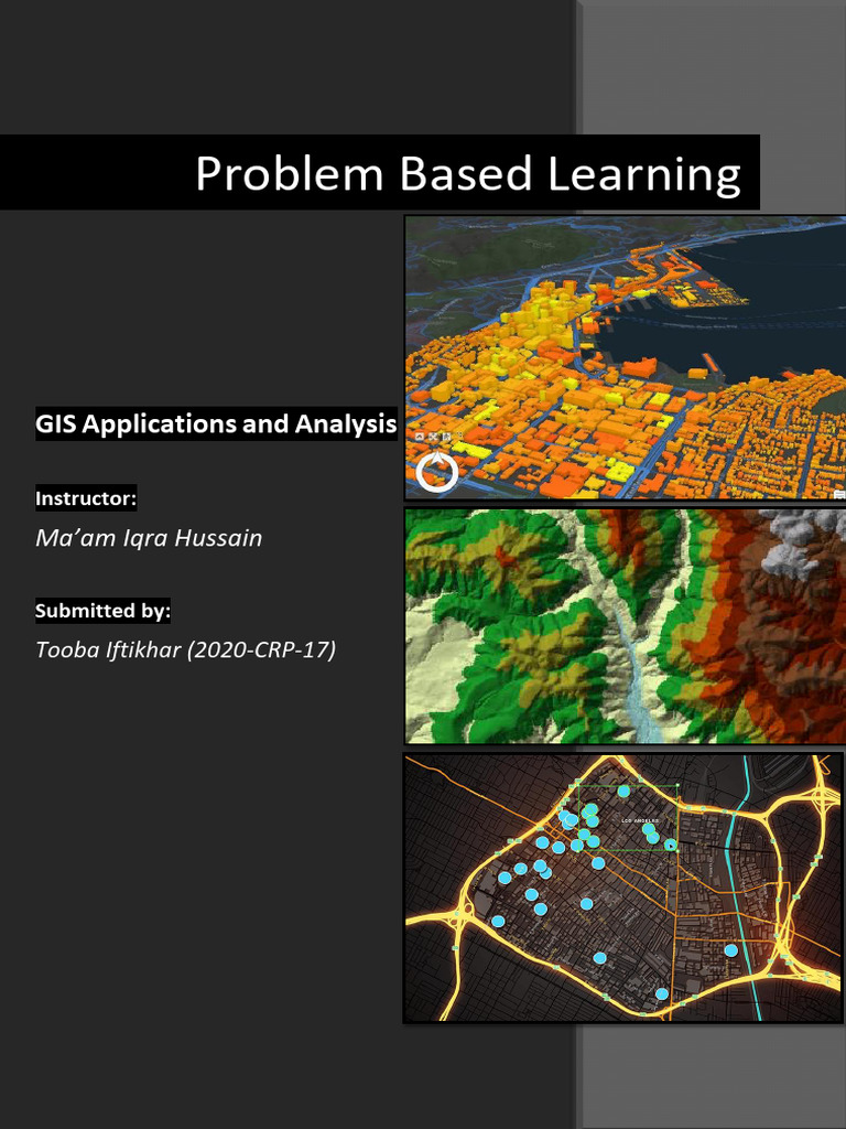 Problem Based Learning Manual (GIS Analysis and Applications) | PDF ...