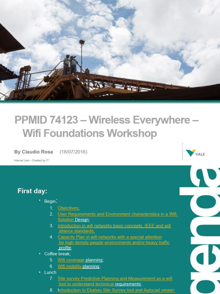 Wireless Everywhere - Wifi Foundations Workshop | PDF | Wi Fi | Ieee 802.11