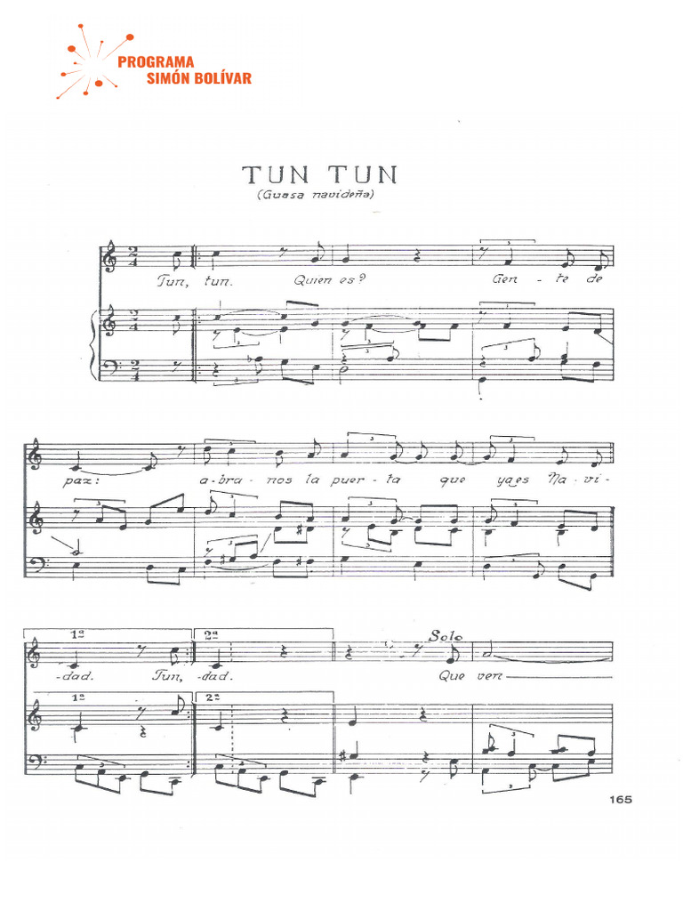 Tun Tun Quien Es PDF | PDF