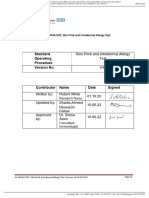 Cy-TB Skin Test SOP for TB Detection | PDF | Tuberculosis | Injection ...