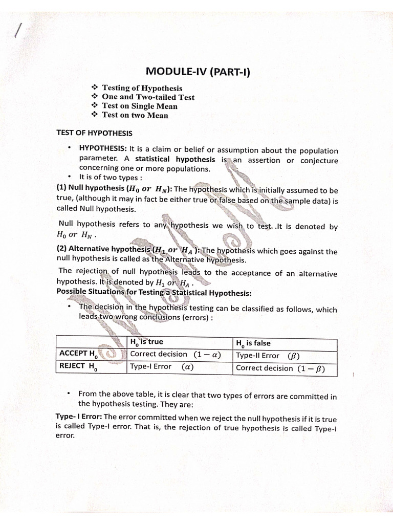 Maths (Module 4) 1 | PDF