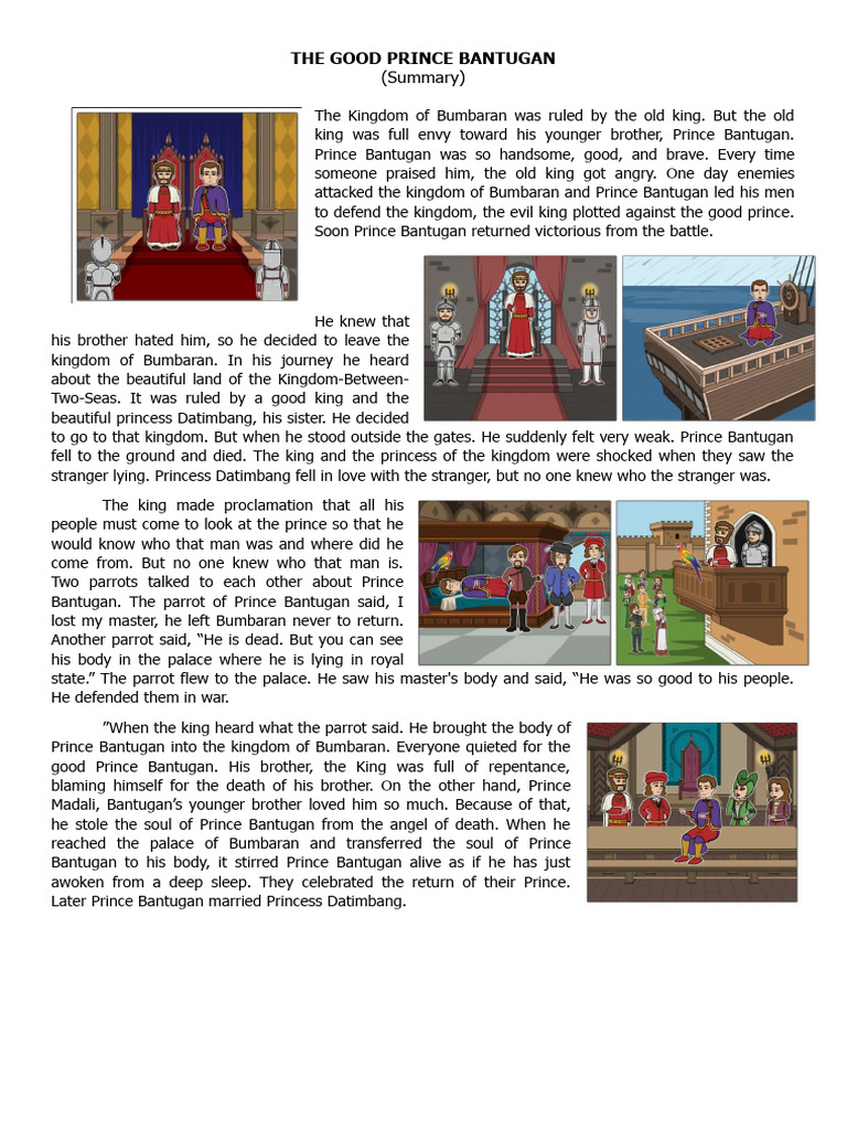 The Good Prince Bantugan - 1 | PDF