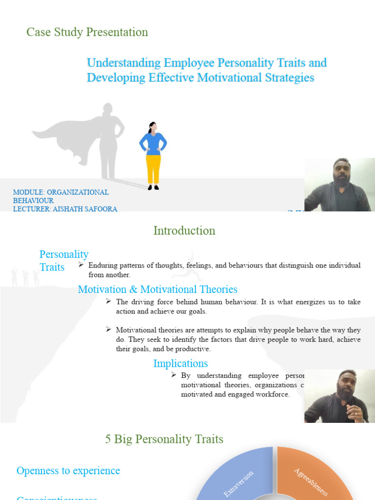 Personality and Motivation | PDF | Motivational | Motivation