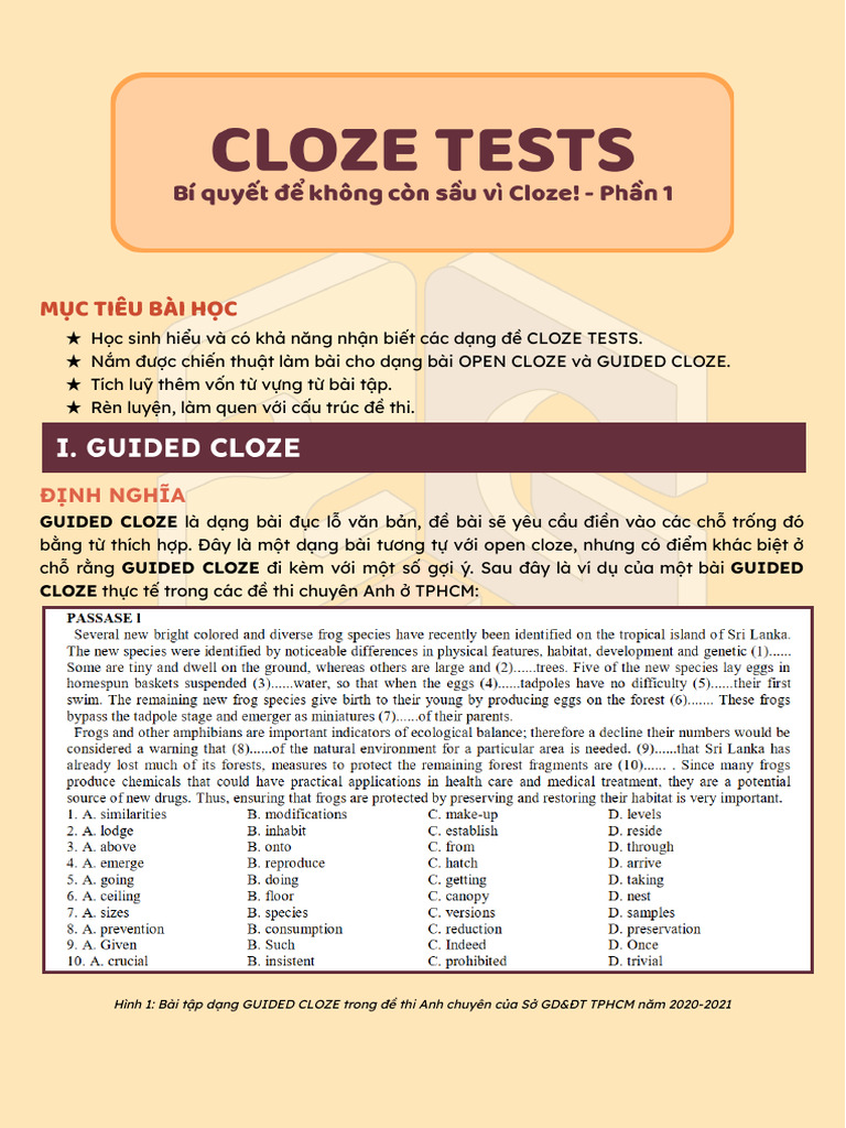 (2SG Gen 4) Cloze | PDF